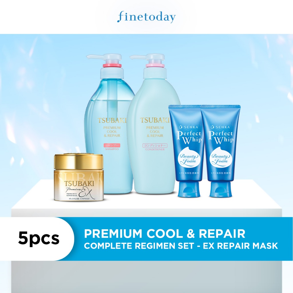 Complete Regimen Set - Cool & Repair Shampoo & Conditioner 450ml + Mask ...