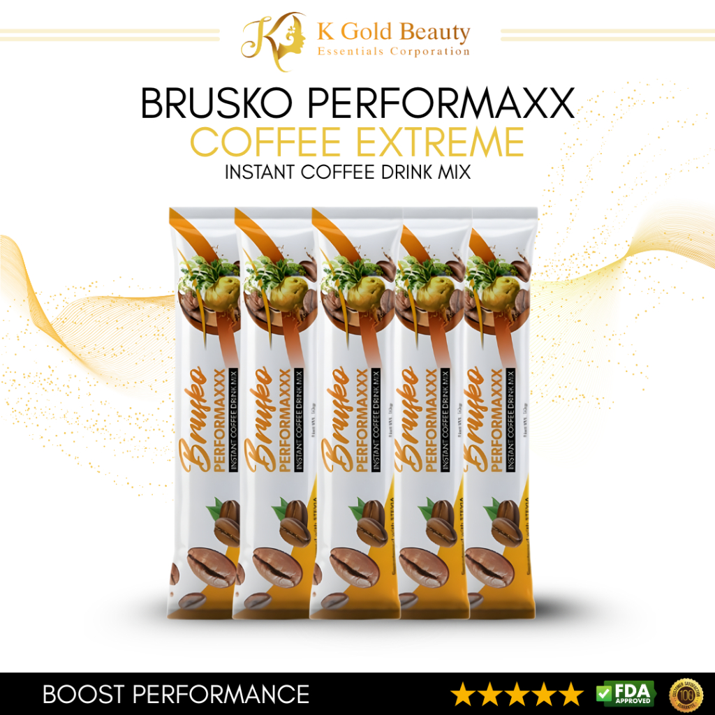 Brusko Extreme Coffee with Tongkat Ali & Ginseng – 3 / 5 / 10 Sachets ...