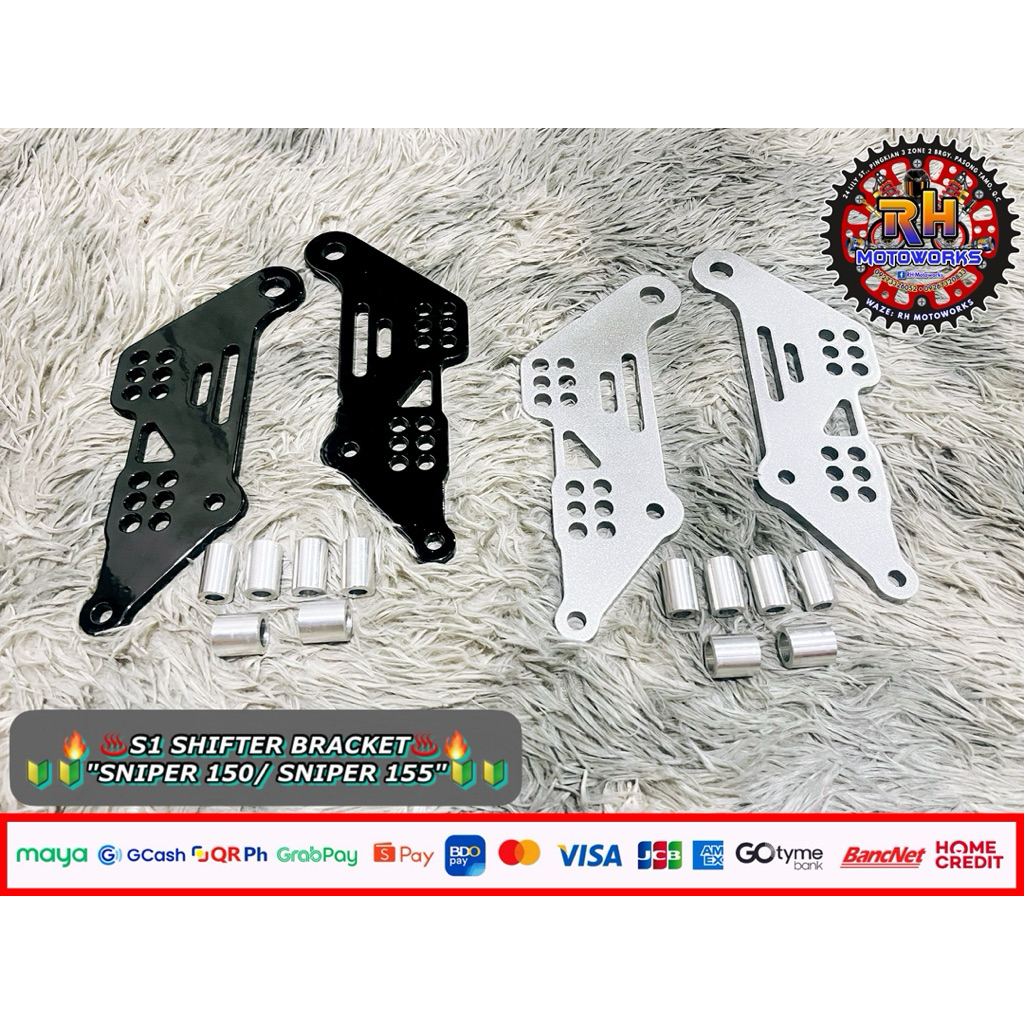S1 BRACKET SNIPER 150/155 (S1/ S2-V2/ RAPIDO/ TRC/ RCB SHIFTER ...