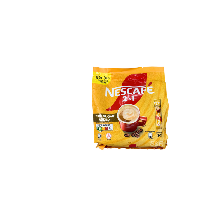 Nescafe 2-in-1 Zero Sugar Added Instant Coffee 30s | Shopee Philippines
