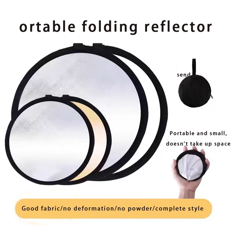 Reflector portable photo prop blackout fill light selfie indoor and ...