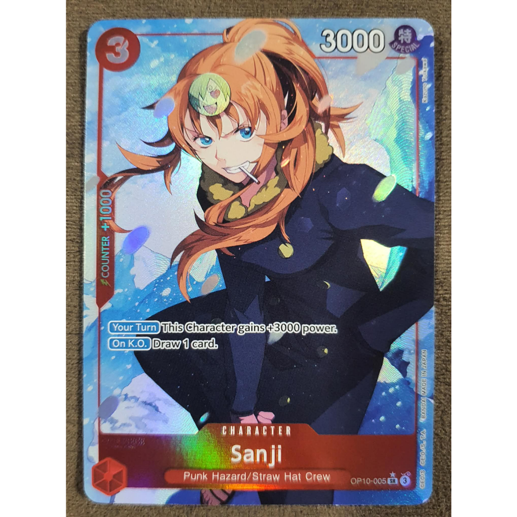 ONE PIECE TCG ENGLISH OP10-005 PSR SANJI (NAMI BODY PUNK HAZARD ARK ...