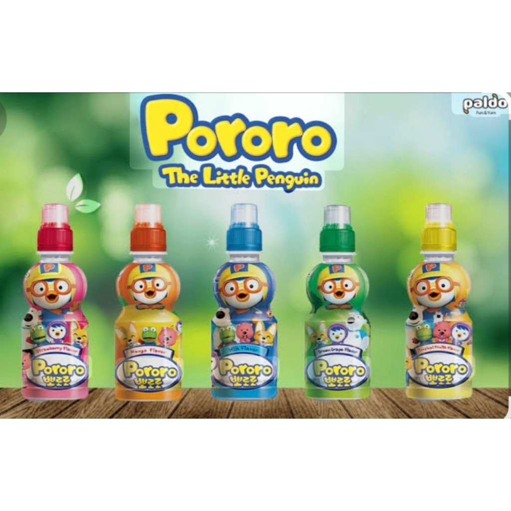 (POPMART) Pororo blueberry flavor drink 235ml | Shopee Philippines