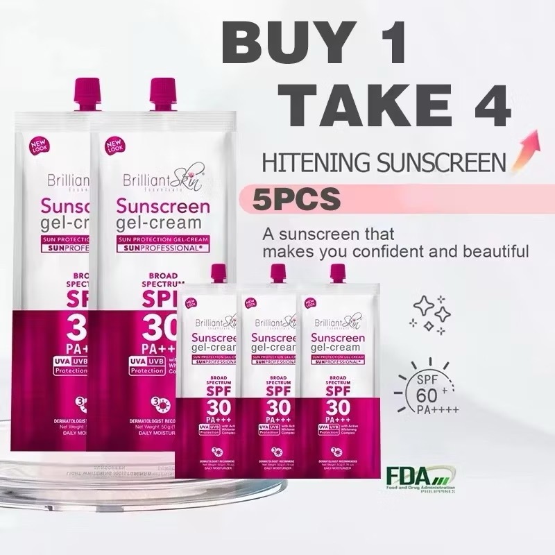 ORIGINAL BRILLIANT SKIN SUNBLOCK PROFESSIONAL Sunscreen Gel Cream SPF ...