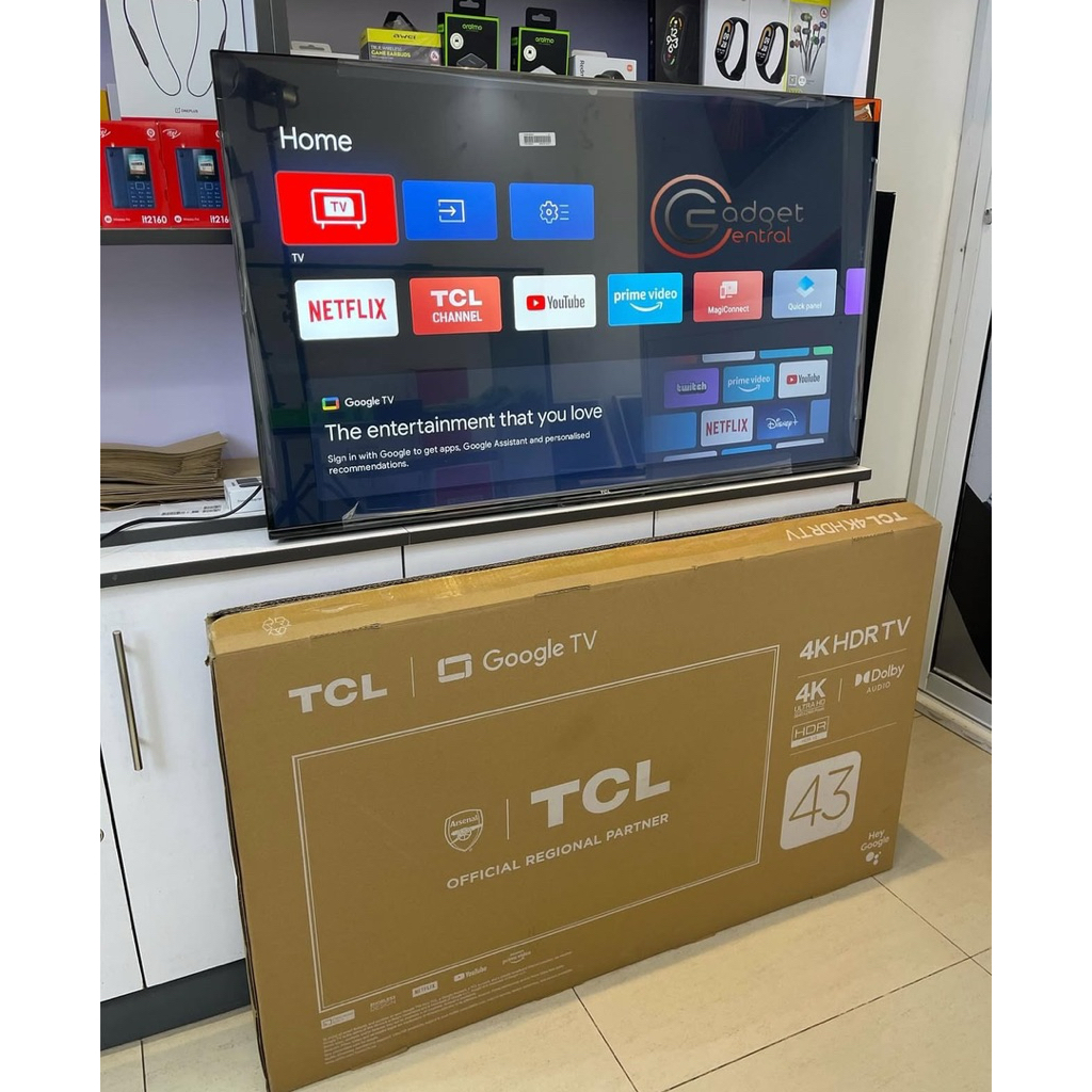 43 Inch TCL Smart TV with Android System | Shopee Philippines