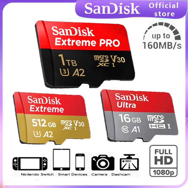 SanDisk Extreme Pro SD Card (kasama ang adapter), angkop para sa CCTV ...