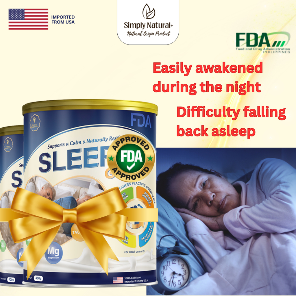 Midnight Wake-Ups? Sleep Better Tonight with SleepaI Gold Milk | Shopee ...
