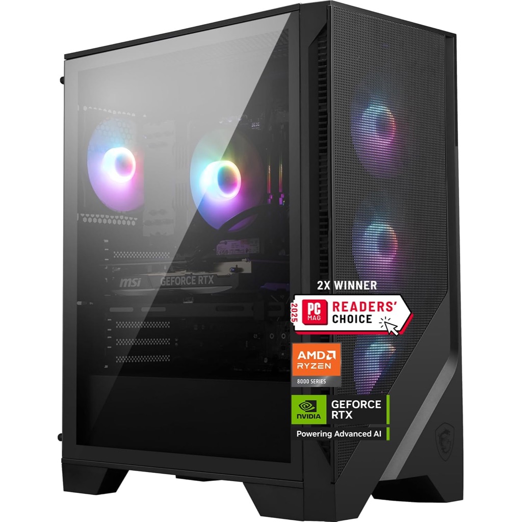 MSI Codex Z2 Gaming Desktop: AMD R7-8700F, GeForce RTX 5070, 32GB DDR5 ...