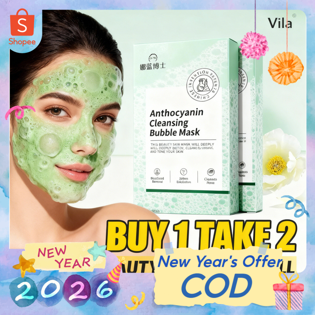 Anthocyanin Bubble Mask blackheads removal oil control facial Clean ...