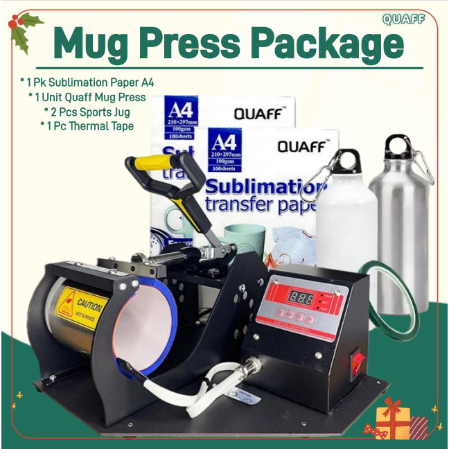 QUAFF Mug Press Machine Heavy Duty Machine for Mugs & Sports Jug ...
