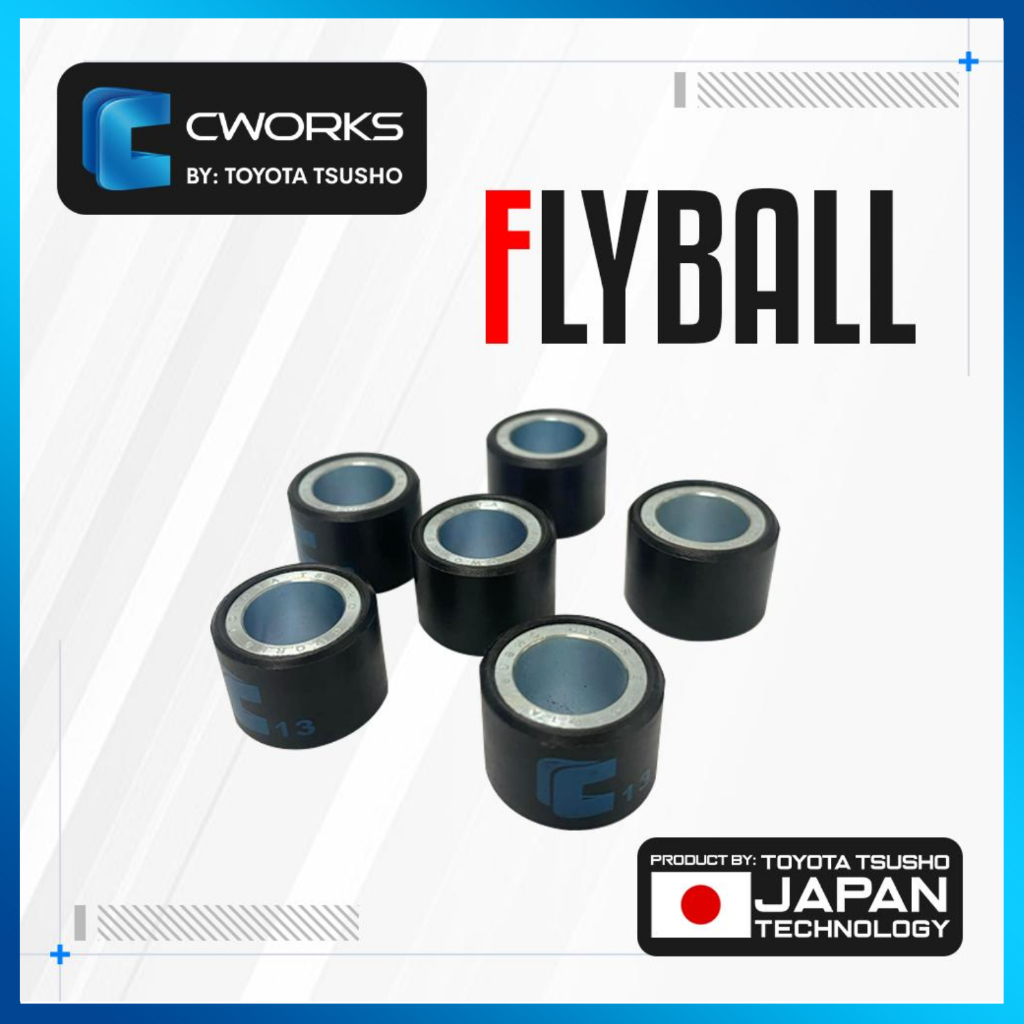 CWorks Flyball/Pulley Roller 7,8,9,10,11,12,13,14,15 grams for scooter ...