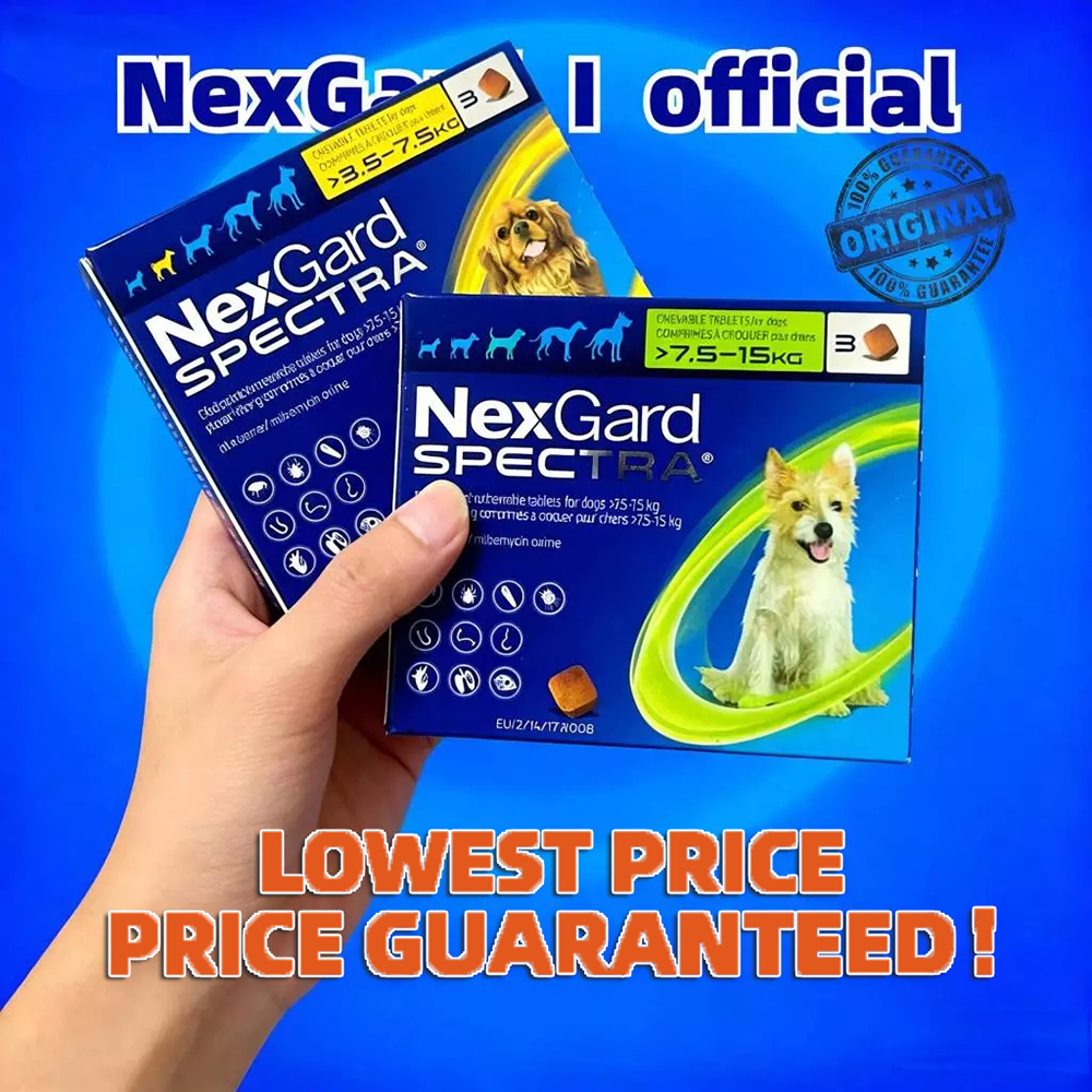 Nexgard Spectra Anti-Tick & Flea For Dogs 100% authentic w/ Sticker ...
