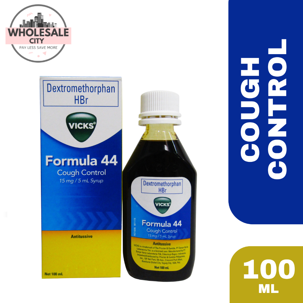 VICKS FORMULA 44 COUGH CONTROL | 100ML | Shopee Philippines