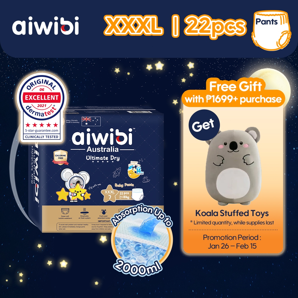 Aiwibi soft night pull-up pants disposable diaper pants diaper pants ...