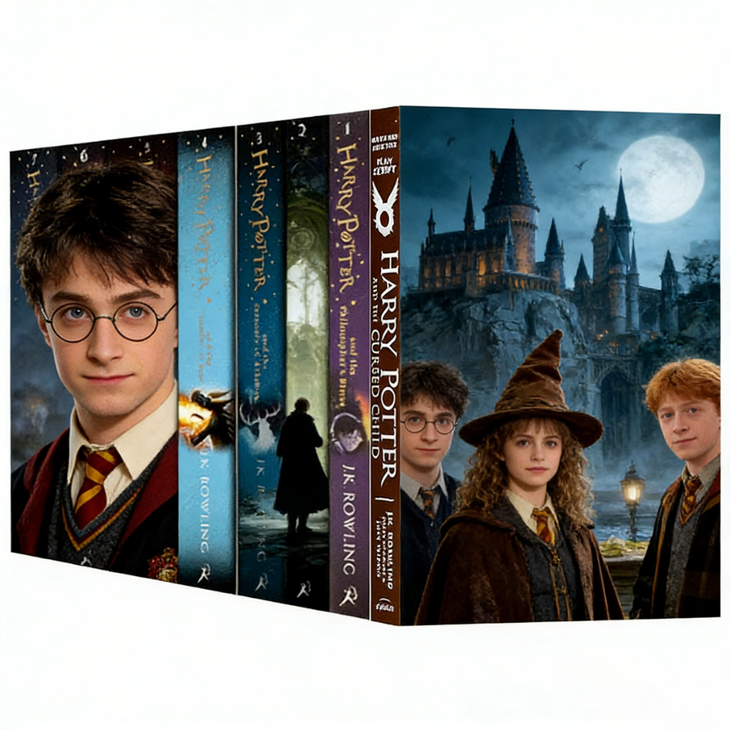 Harry Potter Full Collection (Books 1-8) Original English Novels ...