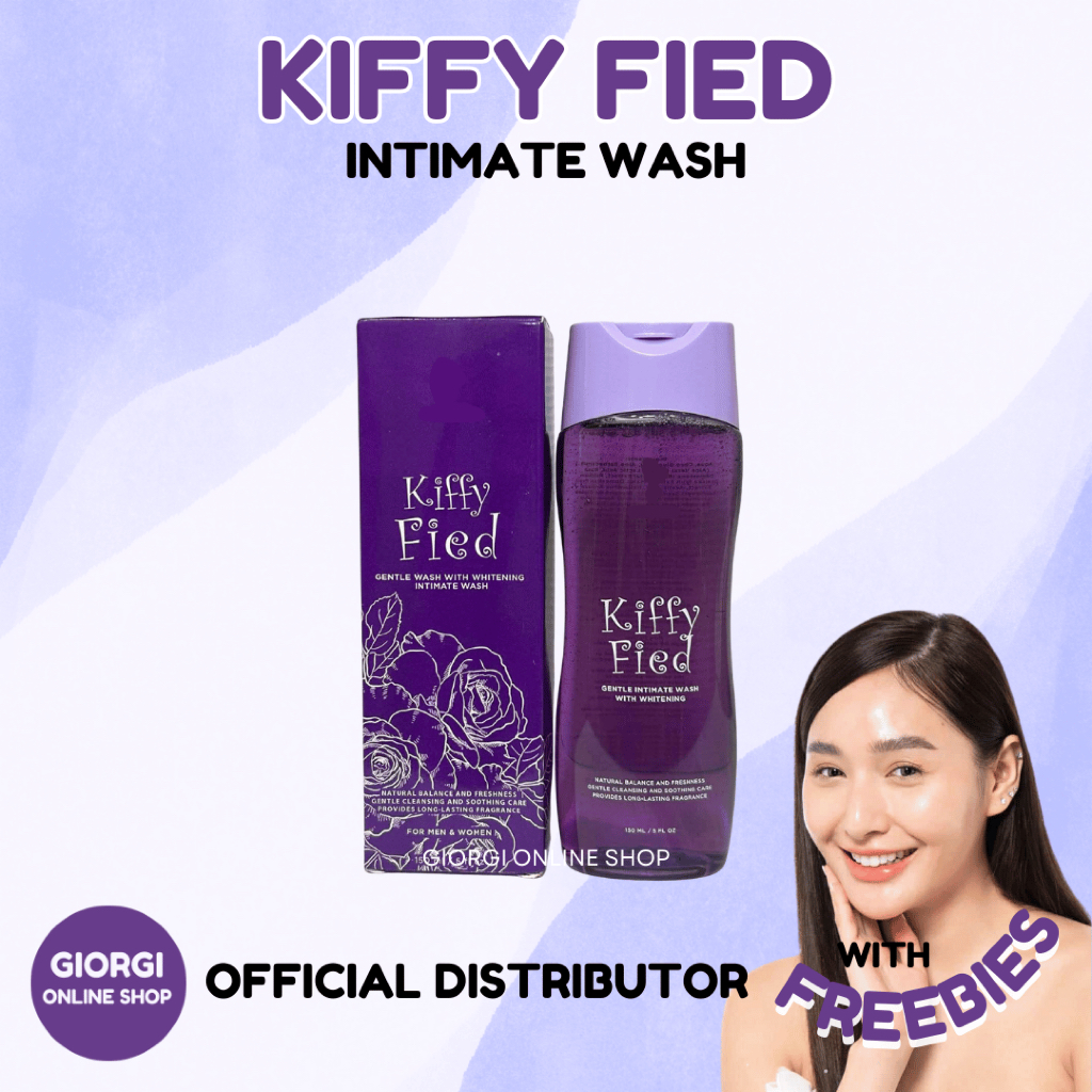 SASKIN Kiffy Fied Intimate Feminine Wash NEW PACKAGING 2026 Kiffyfied ...