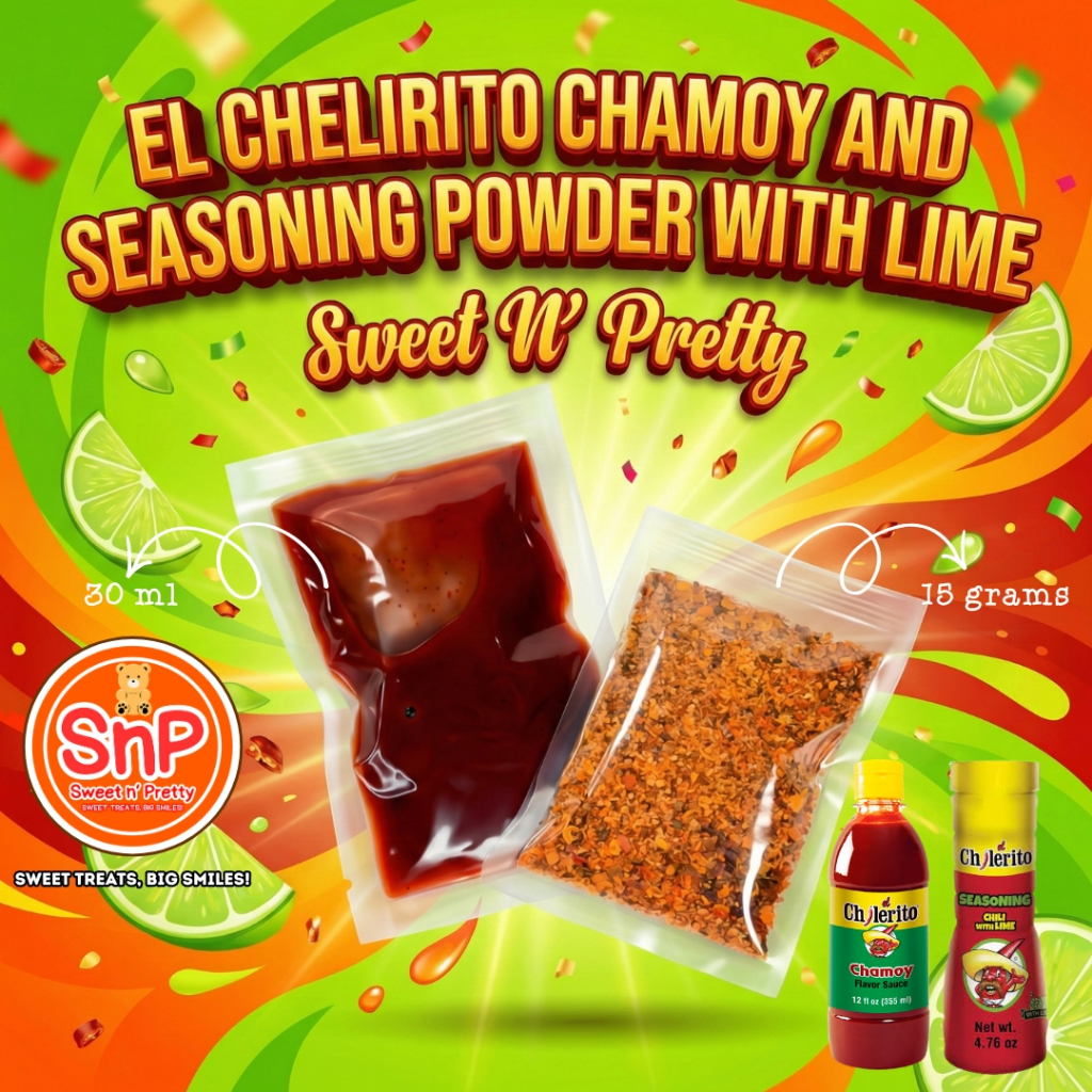 REPACKED - El Chilerito Chamoy and Seasoning Chili with Lime Powder ...