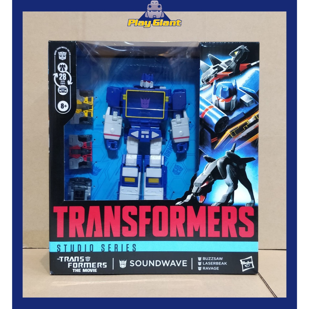 Transformers Studio Series Leader 86 Soundwave Figure | Shopee Philippines