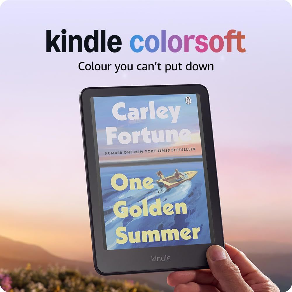 Amazon Kindle Colorsoft (2025) with color display and adjustable warm ...