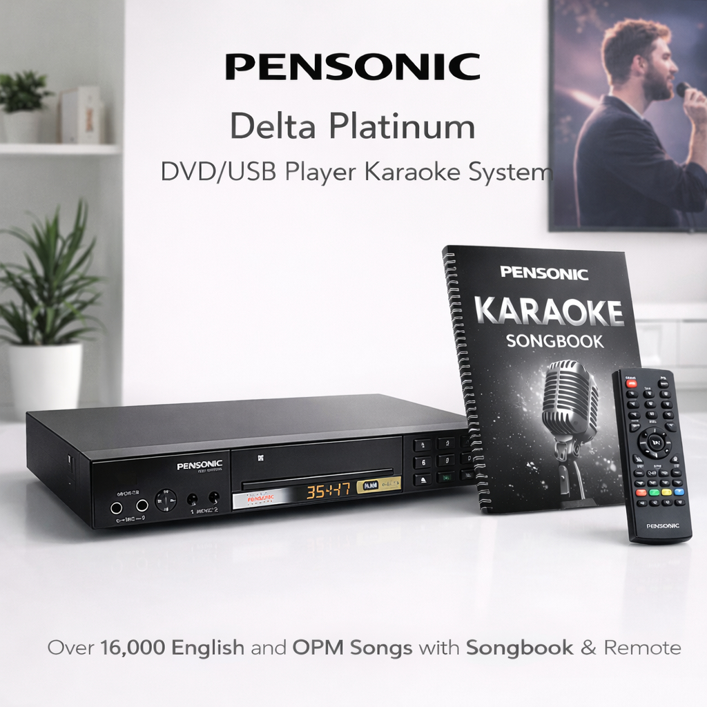 Pensonic Delta Platinum DVD / USB Player Karaoke System Over 16,000 ...