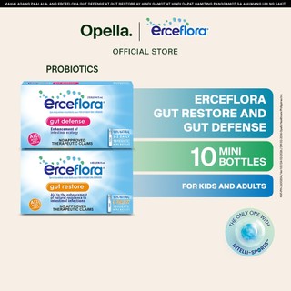 Erceflora Gut Defense Probiotic 10 Bottles + Erceflora Gut Restore ...