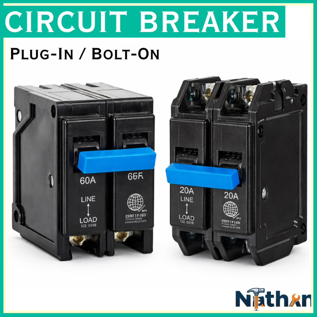Bolt-On and Plug-In Circuit Breaker Miniature Circuit Breaker MCB ...