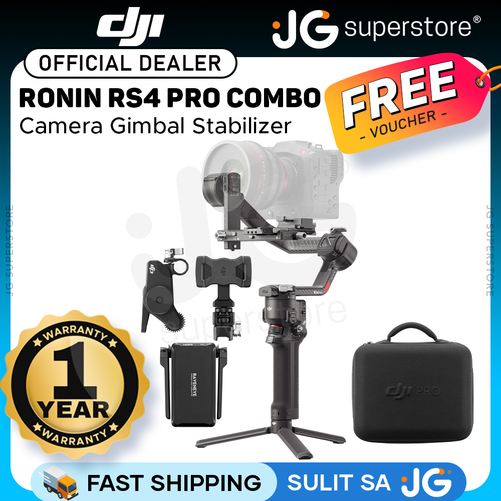 [JG SALE] DJI Ronin RS 4 Pro Combo 3-Axis Camera Gimbal Stabilizer w ...