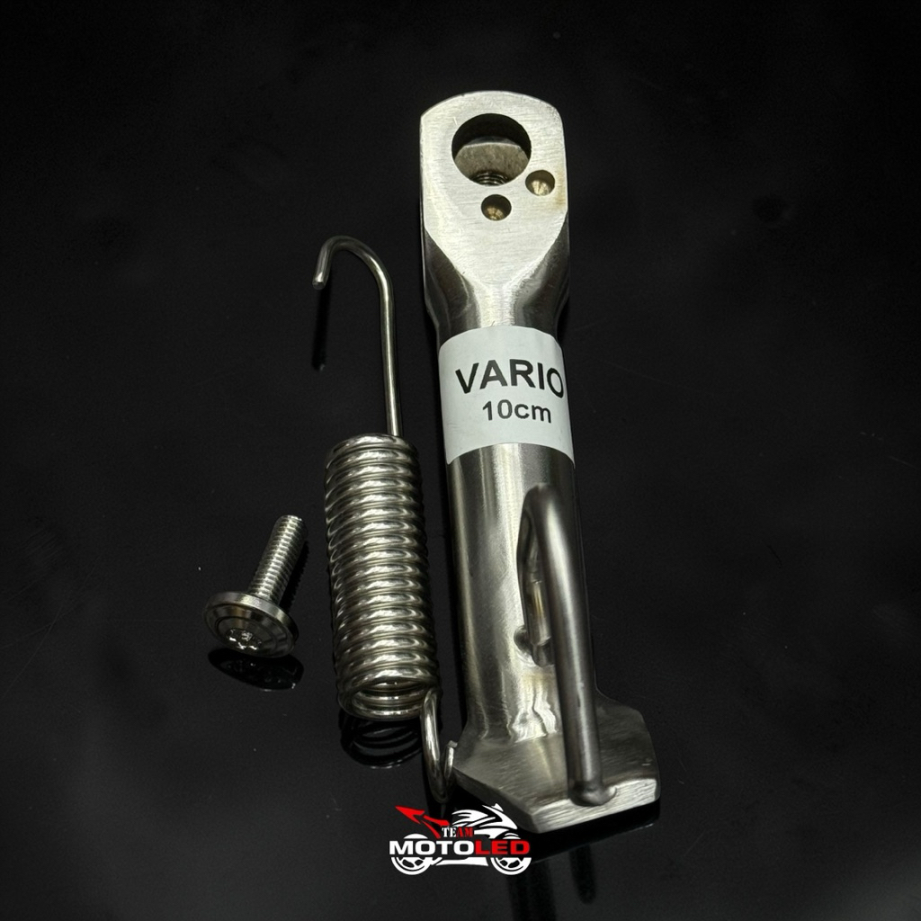 LOWERED SIDE STAND 304 STAINLESS HONDA CLICK 125/150 PCX / BEAT / ADV ...