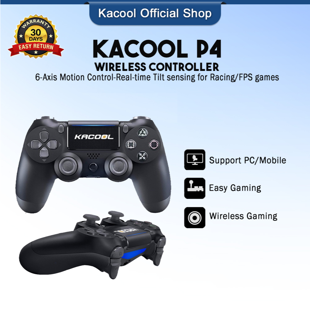 Wireless Gamepad, Kacool Bluetooth Controller Multi-Platform for PS4 ...
