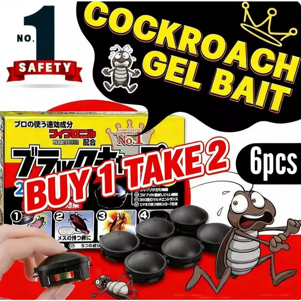 JAPAN Cockroach Bait cockroach killer for home Safe Anti Touch ...
