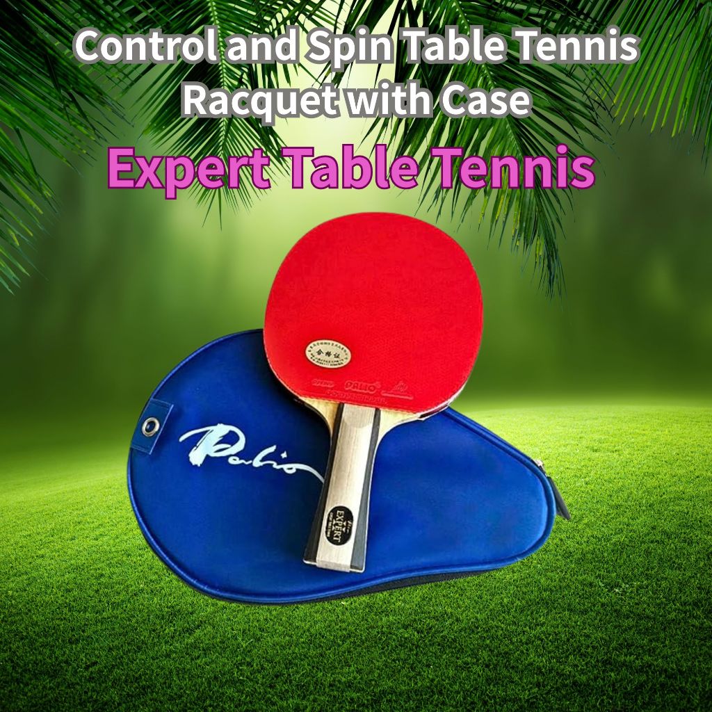 (Palio Expert 2 Table Tennis Racket & Case | Shopee Philippines