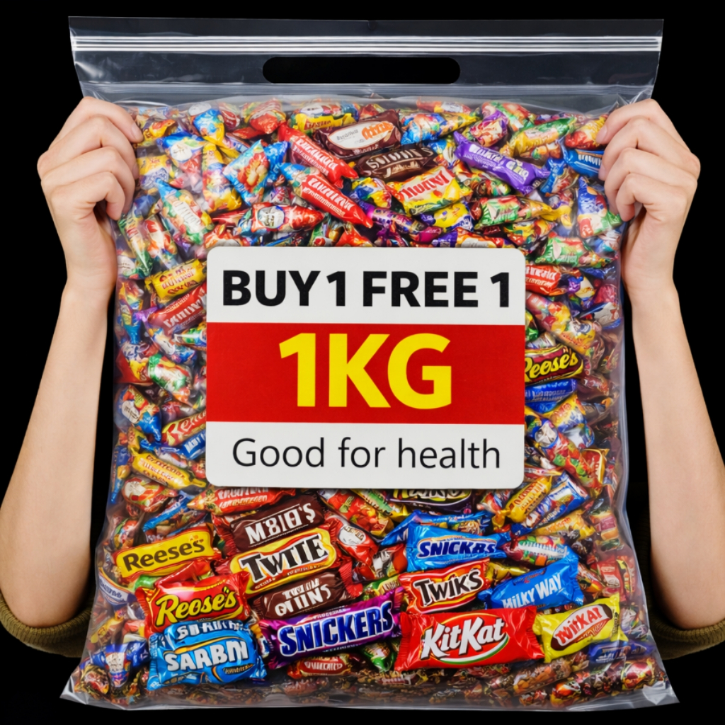 [ BUY 1kg GET 1kg ] Russian Chocolate Mixed Fructose Candy 500g ...