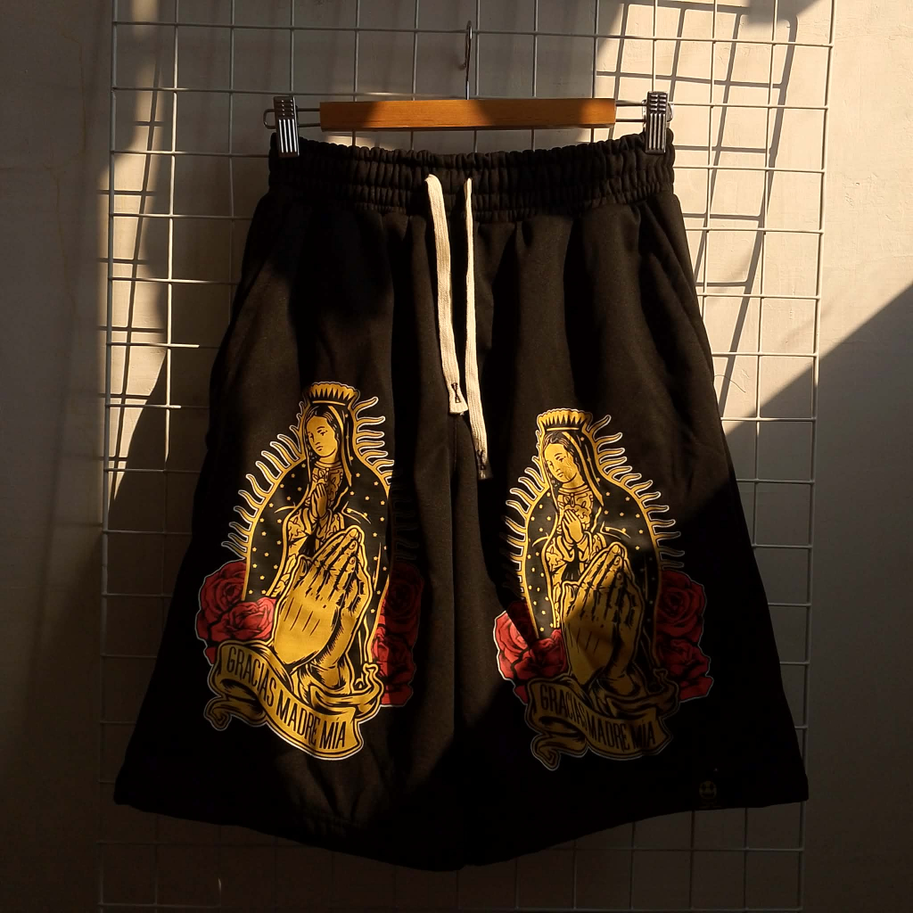 Streetwear Shorts Guadalupe Design | Men’s Casual Drawstring Shorts ...