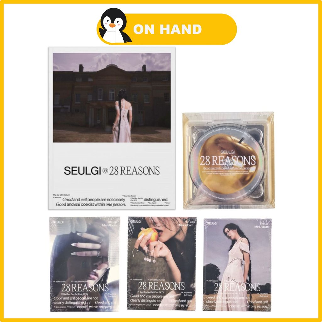 RED VELVET SEULGI Album 28 Reasons Special Case Photobook Version ...