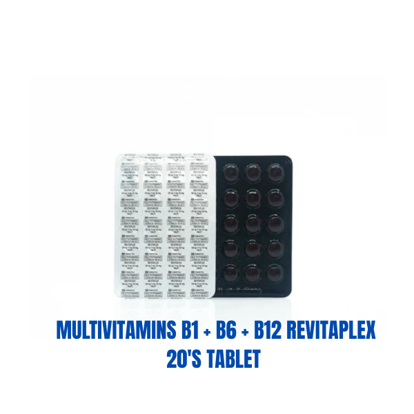 MULTIVITAMINS REVITAPLEX 20's Tablet | Shopee Philippines
