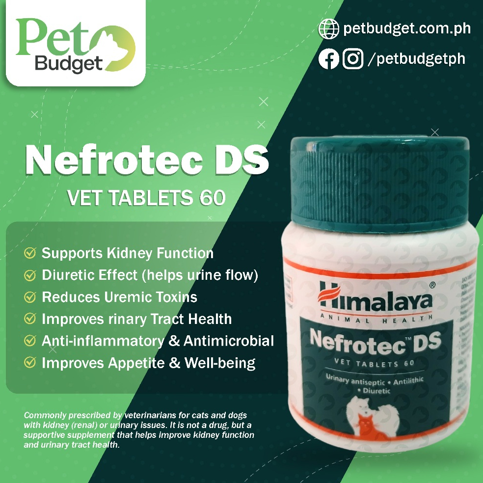 Himalaya Pet Wellness Nefrotec DS & Tabs – Kidney Support for Dogs ...