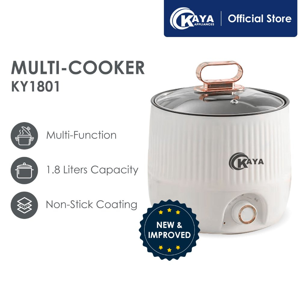 B1T1 KAYA - KY1801 - 1.8 Liter Intelligent Rice Cooker Small Multi ...