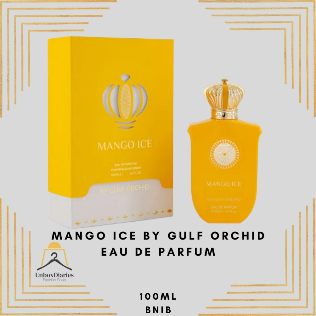 [ FULL BOTTLE/BNIB ] MANGO ICE by GULF ORCHID EDP 100mL | Shopee ...