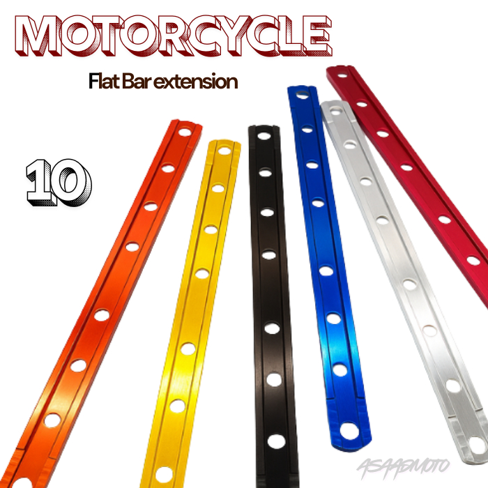 Keeway RCS 125 | MOTORCYCLE FLAT BAR EXTENSION UNIVERSAL BRACKET 1PCS ...