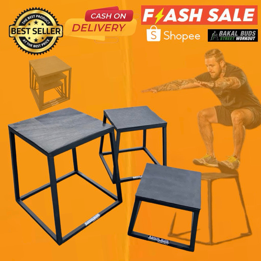 STACKABLE PLYO BOX SET bakal buds | Shopee Philippines