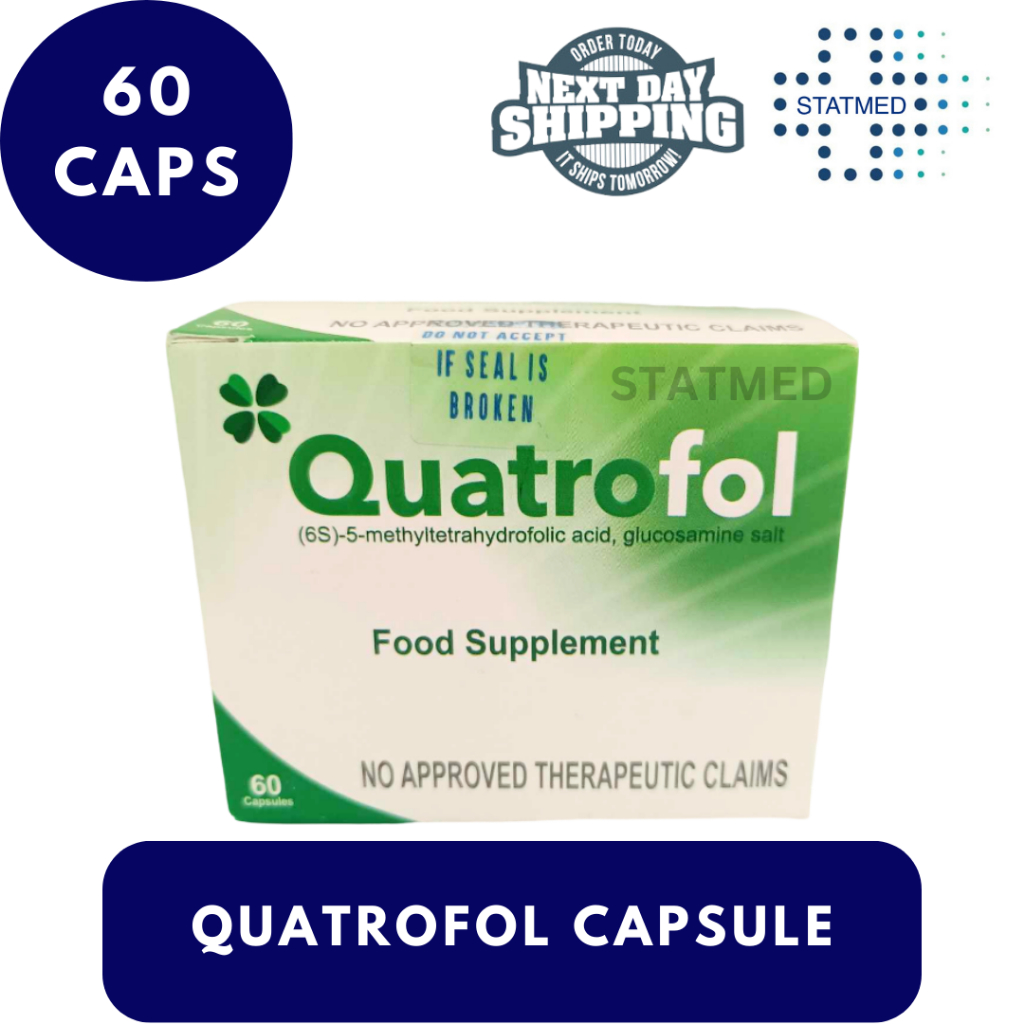 Quatrofol Capsule Food Supplement l 10, 30 & 60 Caps | Shopee Philippines