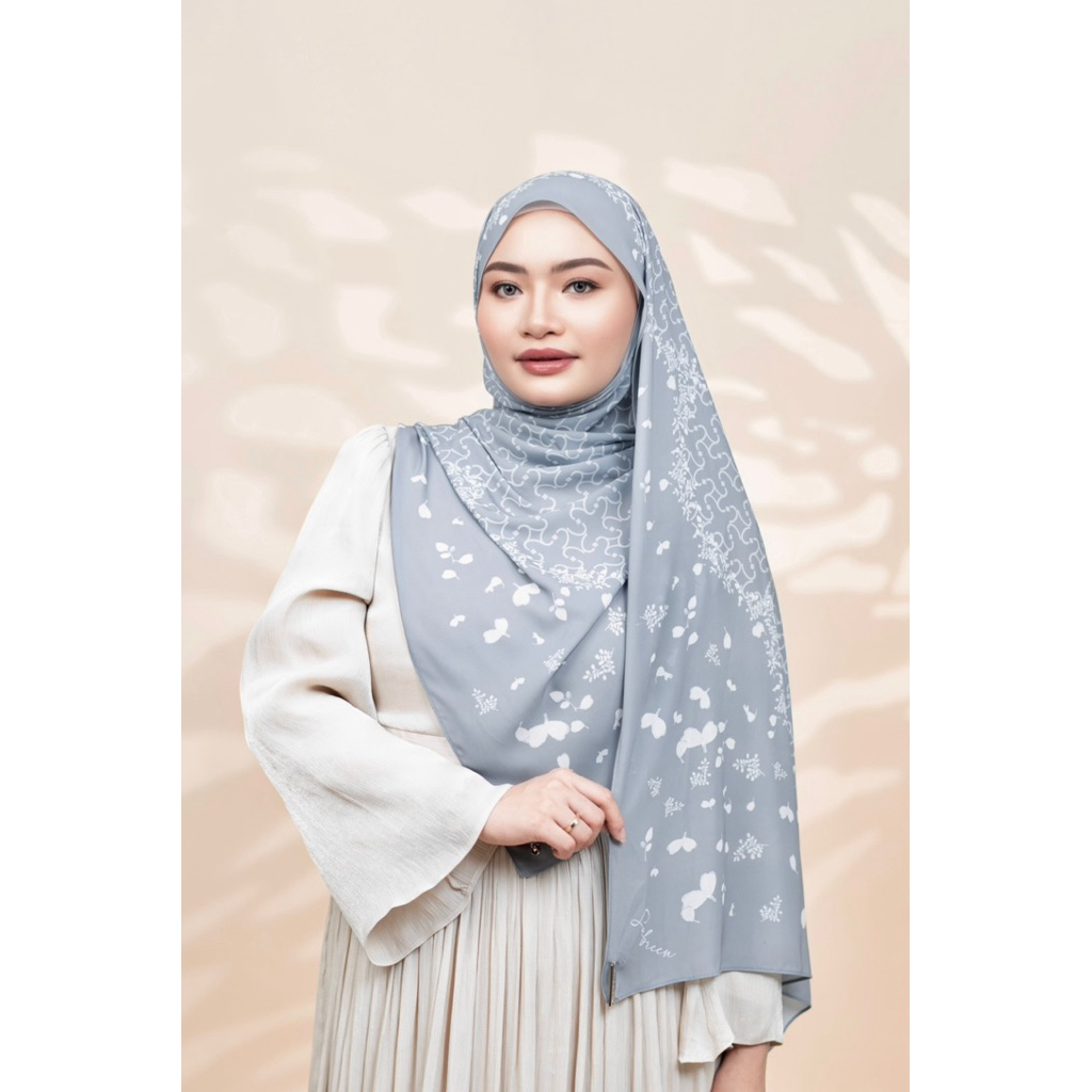 MAYUMI SERIES - AMIHAN (SLATE GREY) SHAWL | Shopee Philippines