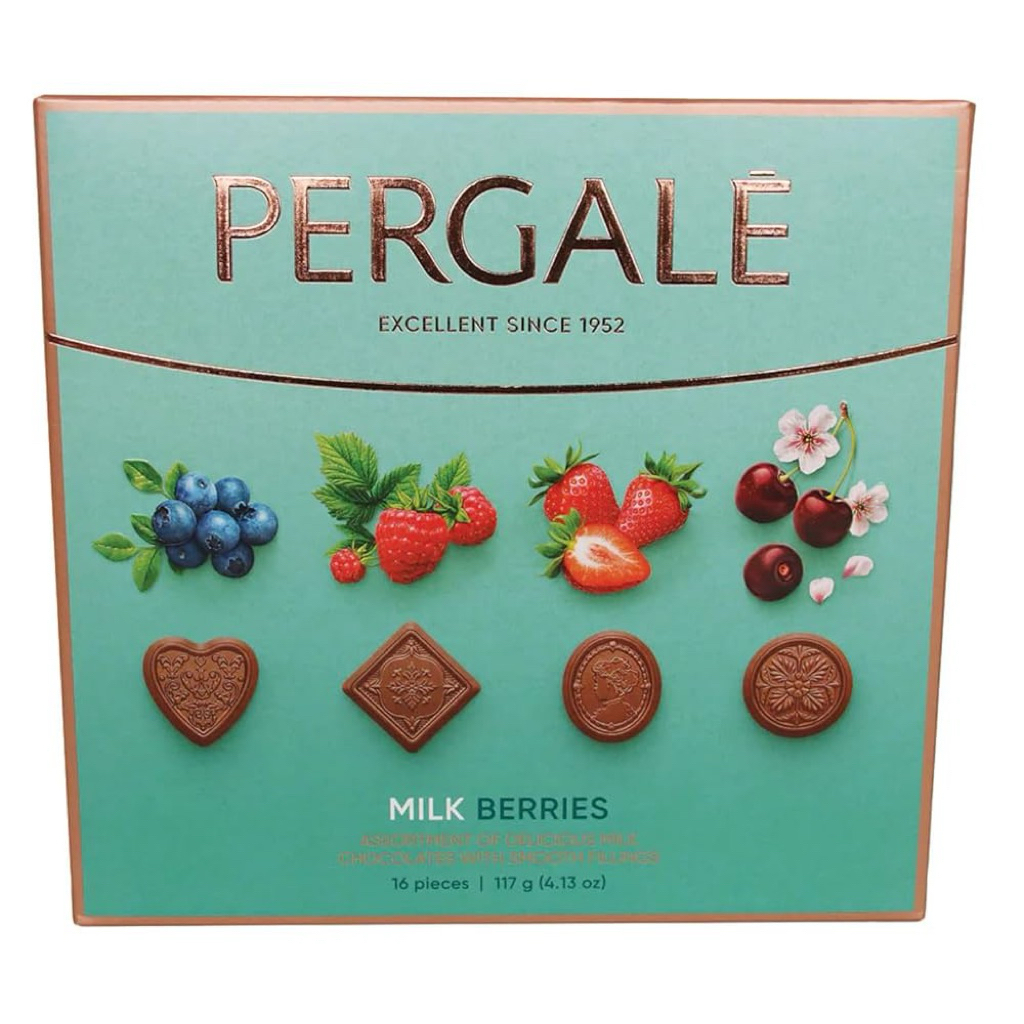 Pergale Milk Berries Chocolate Box | Shopee Philippines