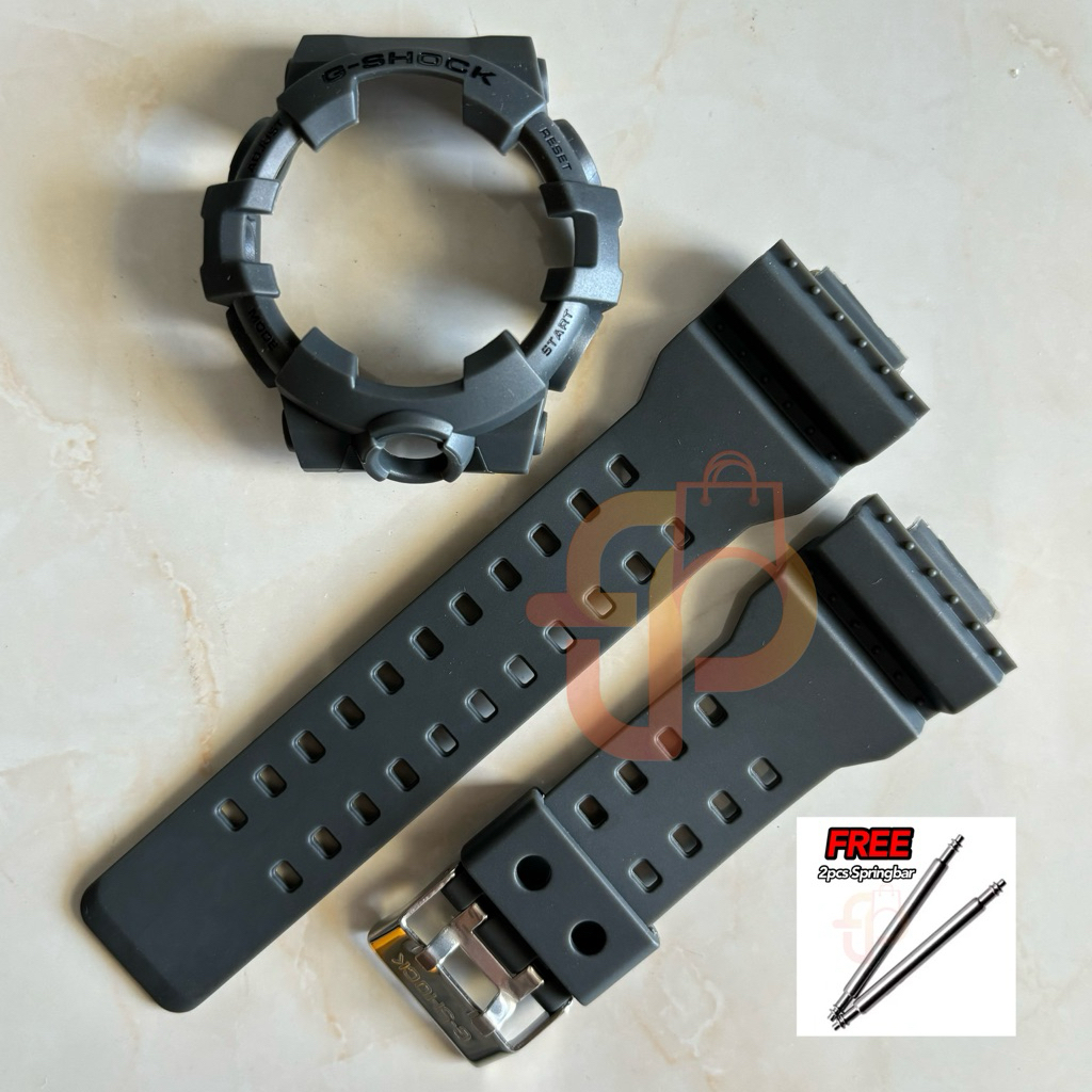 Strap and Bezel Matte Gray Replacement for G Shock GA-700/GA-710 ...