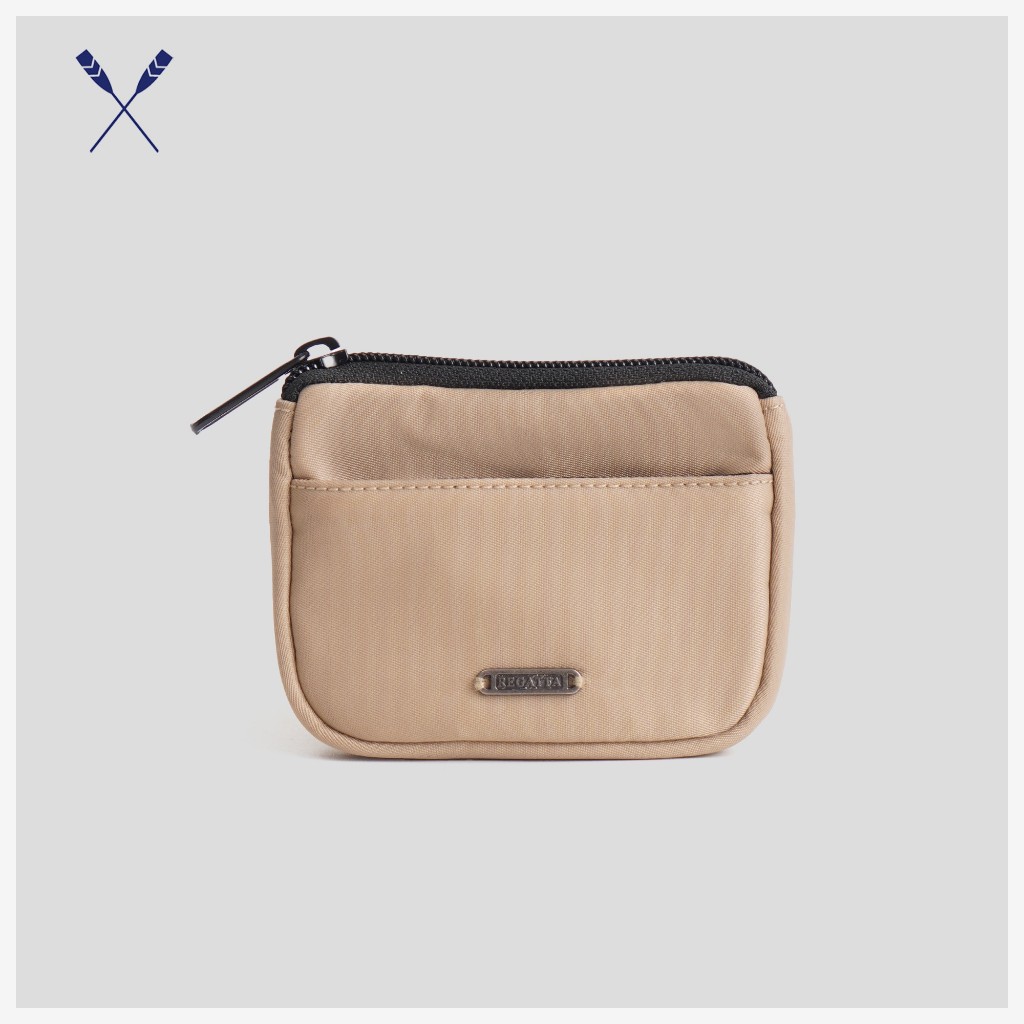 Regatta Nylon Coin Purse For Men (Beige/Black) | Shopee Philippines