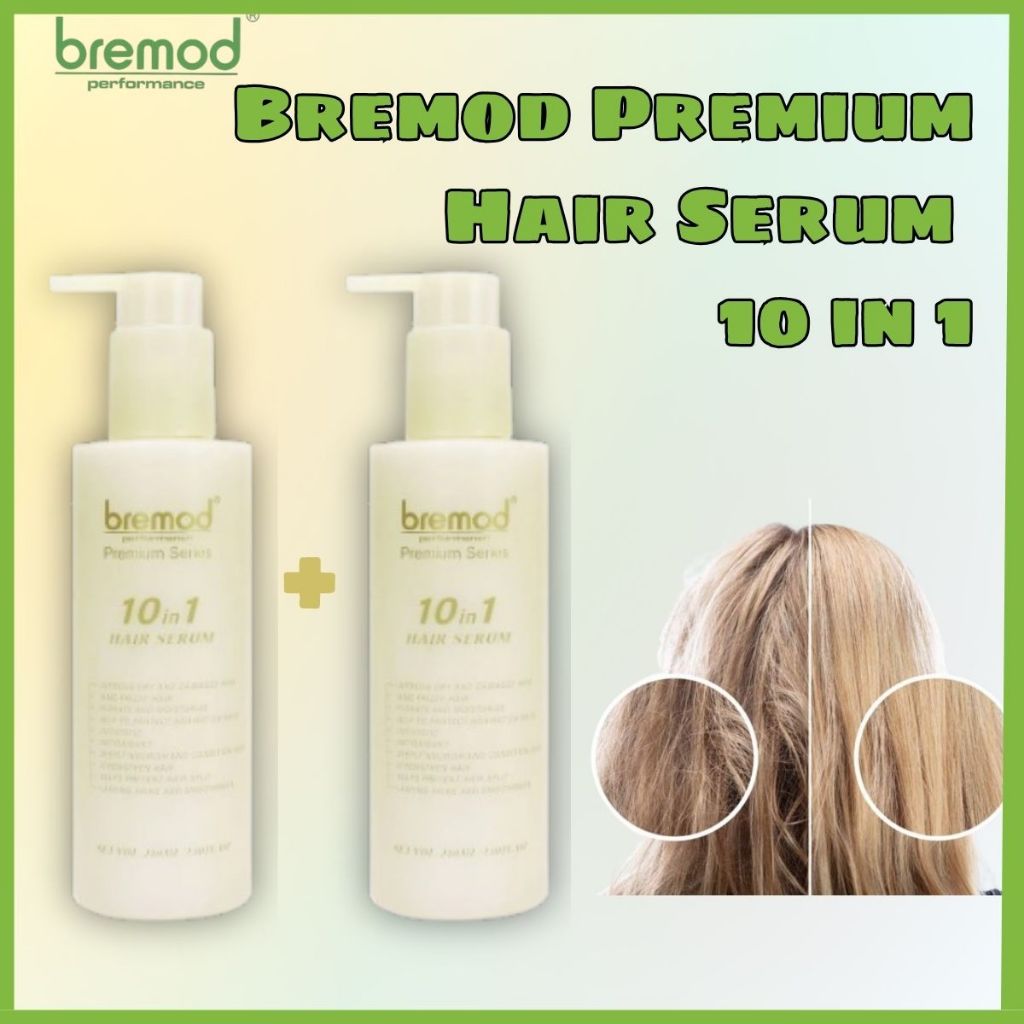 Bremod Premium Series Hair Serum 10 in 1 Repair Dry and Damaged hair ...