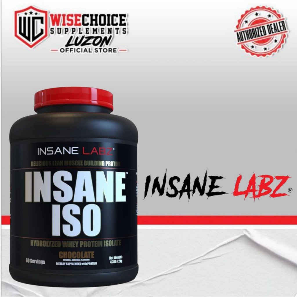 Insane Labz: Insane Iso Hydrolyzed Whey Protein Isolate Chocolate 4 ...