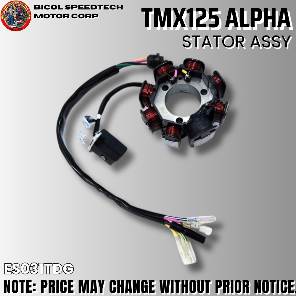 TMX 125 ALPHA STATOR ASSY (ES031TDG) | Shopee Philippines