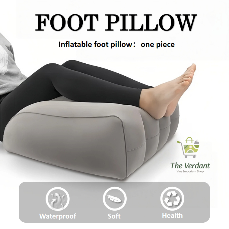 Inflatable leg pillow/foot lifting pillow/decompression pillow/knee ...