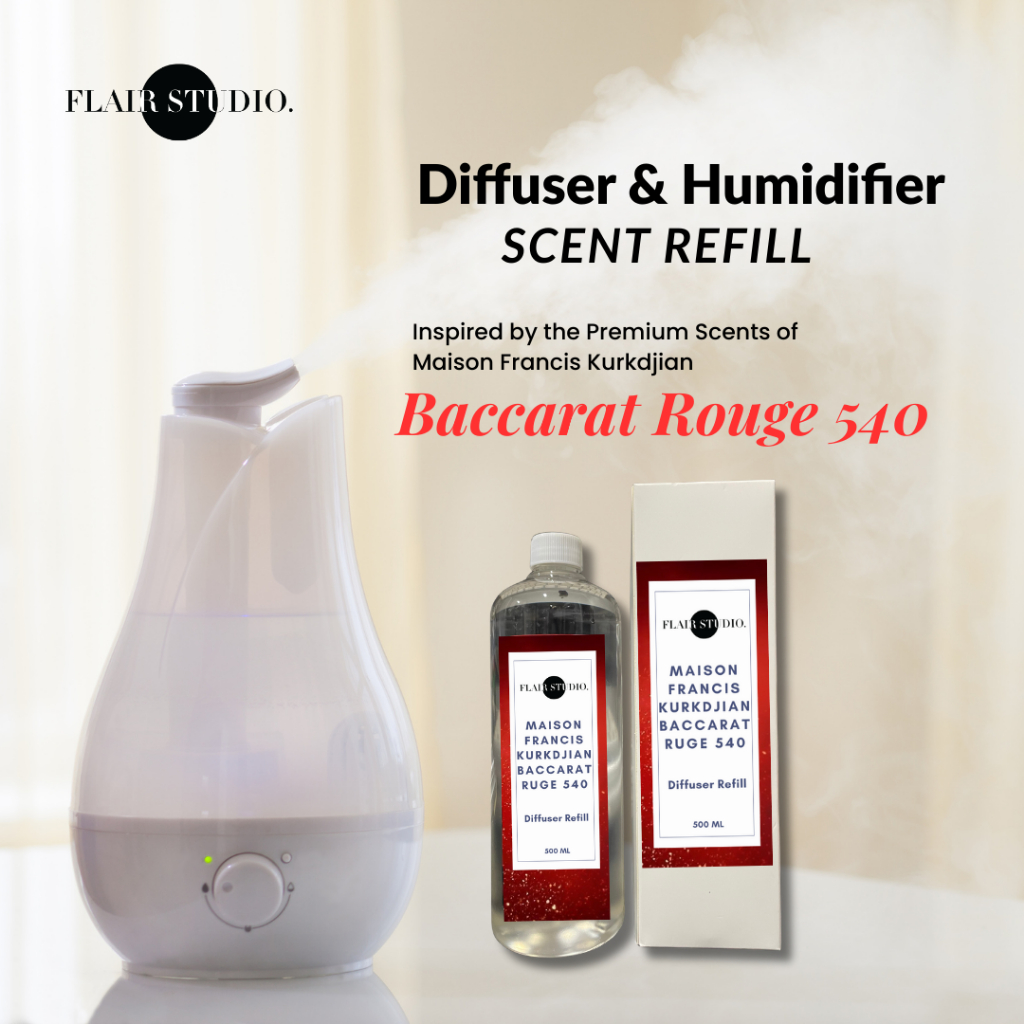 MFK BACCARAT ROUGE 540 500ml BIG BOTTLE MFK Premium Scent Reed Diffuser ...